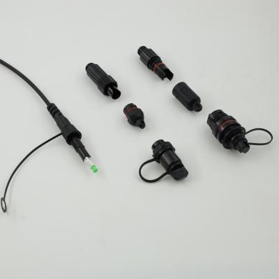 China 3 In 1 Type Fiber Optic Connectors SM / MM LSZH TPU Jacket For FTTH for sale