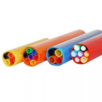 China 2 4 7 Way Hdpe Microduct Pipe Direct Buried For Optic Fiber Air Blowing Cable for sale