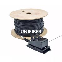 China Terminal Box Pre Connectorized Drop Cable 100m Pole Mounted 4 Ports H Optitap FTTX Optical for sale