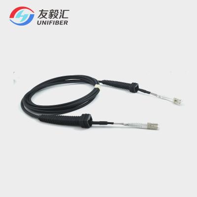 China Multimode OM2 NSN Patch Cord Flexible Duplex LC/UPC Outdoor CPRI Fiber Cable Assembly for sale