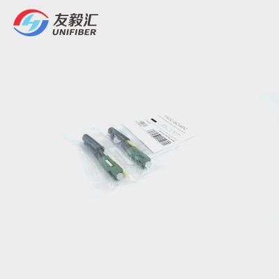 China 3M SC APC FTTH Fast Connector Field Assembly Green Color 8802-TLC/APC/FS/3 for sale