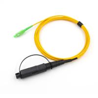 China H Optitap To SC/APC Fiber Patch Cable Yellow 3.0mm 3M Customized for sale