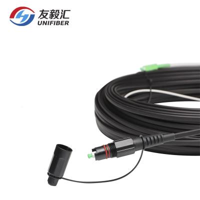 China G657A2 SC APC Hardened Corning Optitap Drop Cable 50/100/150FT for sale