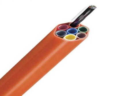 China G652D Micro Duct Air Blown Fiber Optic Cable 12 24 48 96 144 Core for sale
