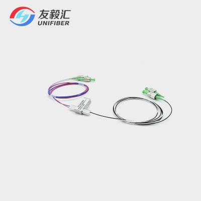 China FC APC Connector Mechanical Fiber Optic Switch Non Latching Control Type for sale