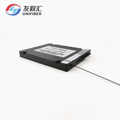 China 8 Channel CWDM Mux Demux Wavelength Division Multiplexer Single Dual Fiber for sale