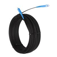 China Outdoor FTTH Drop Cable G657A2 SC/UPC SC/APC 50/100/150m LSZH Jacket for sale