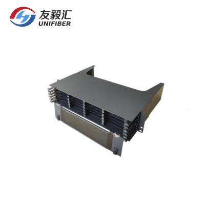 China 2U 288 Ports MPO To LC Patch Panel Metal Material For Data Center OEM for sale
