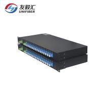 China 100Ghz Dense Wavelength Division Multiplexer Rack Mount DWDM Mux Demux for sale