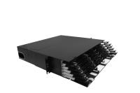 China 2U 288 Ports HD MPO/MTP Patch Panel 12 Fiber Cassettes for sale