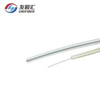 China Ultra bend-insensitive 900um Clear Track Fiber Pathway FTTH Invisible Fiber Deployment for sale