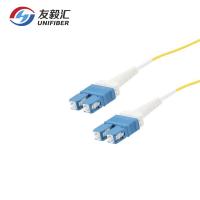 China SC/UPC-SC/UPC Uniboot Fiber Patch Cable OS2 Single Mode 10m for sale