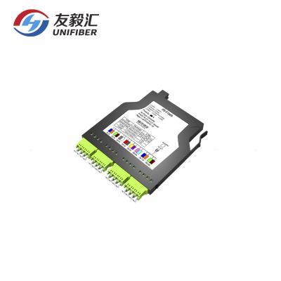 China MPB6 High Density Pre-terminated 16 Fiber MPO to LC Cassettes Type A for sale
