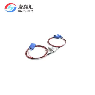 China 2x2 Bypass Mechanical Optical Switch 1310nm/1550nm No-Latching 3V SC/UPC for sale