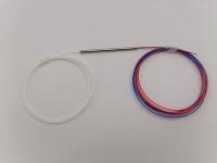China 980/1550nm High Isolation 1x2 Single Mode WDM Coupler Splitter HI1060 FLEX 900um Loose Tube for sale
