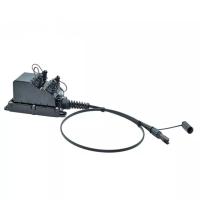 China 4 Ports Terminal MST Optitap with 4F flat fiber drop cable 250FT for sale