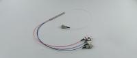 China 1x4 Monolithic FBT Fused Single Mode Fiber Coupler 1310nm 1550nm for sale