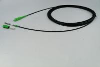 China FTTH MTC SC APC Pre-connectorized Fast Shield Pullable/Pushable Fiber Patch Cable for sale