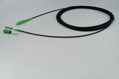 China FTTH MTC SC APC Pre-connectorized Fast Shield Pullable/Pushable Fiber Patch Cable for sale