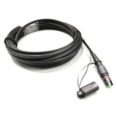 China FTTH Corning Opti-Tap Toneable Flat Drop Fiber Cable Patch Cord for sale