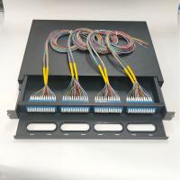 China 1U 19-inch 96 Ports LC Fiber Distribution Panel for sale