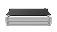 China Newly designed multi-function high-density ODF Unit 1~6U for sale