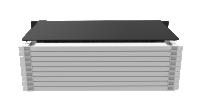 China Newly designed multi-function high-density ODF Unit 1~6U for sale
