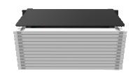 China Newly designed multi-function high-density ODF Unit 1~6U for sale