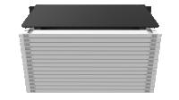 China Newly designed multi-function high-density ODF Unit 1~6U for sale