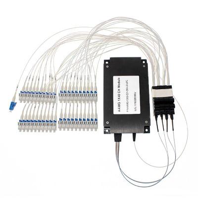 China 40CH PM AAWG Module Gaussian C21~C60 FC/APC Slow Axis working for sale
