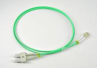 China 2.0mm Fiber Optical Patch Cord ,  Lc To Sc Fiber Patch Cable PVC/LSZH/OFNR for sale
