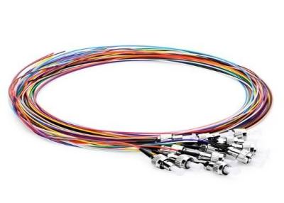 China FC/UPC Color Coded Optical Fiber Pigtail Apply To CATV / FTTH / FTTX for sale
