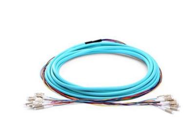 China LC To LC Pre Terminated Multi Fiber Cables Distribution Tight Buffered Cable Assemblies for sale