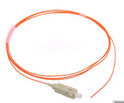 China Telecommunications SC Fiber Optic Pigtail Multimode 900um Buffer Easy To Use for sale