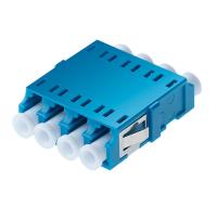 China Lightweight Fiber Optic Adapter , LC Quad Adapter Low Insertion Loss for sale