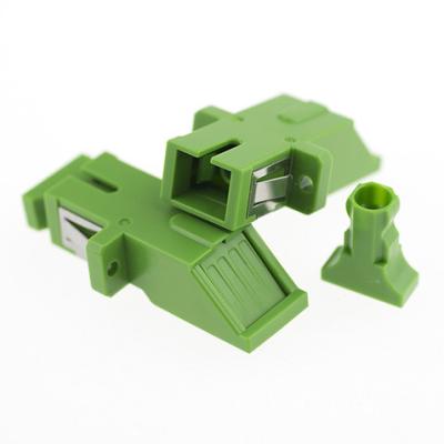 China Inner Shutter Fiber Optic Adapter Suitable For Compact Module Installation for sale