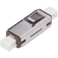 China MU Fiber Optic Adapter , Small Form Factor Connector Push Pull Style for sale