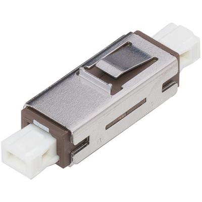 China MU Fiber Optic Adapter , Small Form Factor Connector Push Pull Style for sale