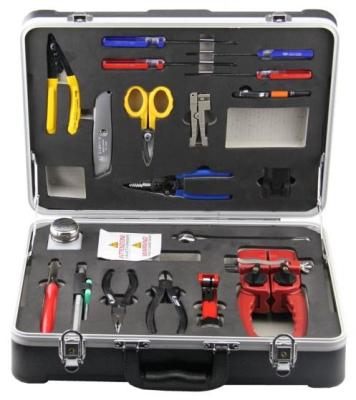 China Economic Fiber Optic Tool Kits , Fiber Splicing Kit For Fibre Optic Cable for sale