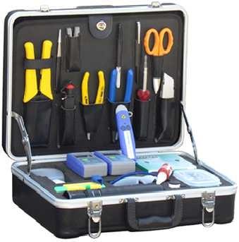 China Portable Fiber Optic Tool Kits Unifiber Universal SM Test Set Easy To Use for sale