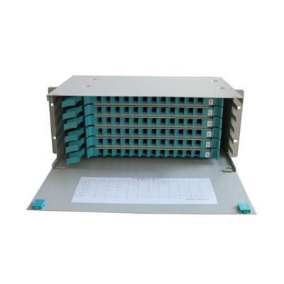 China Beige Color Fiber Optic Patch Panel , Optical Distribution Frame ODF for sale