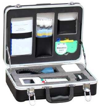 China Convenient Fiber Optic Tool Kits Deluxe Fiber Optic Inspection Cleaning System for sale