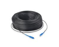 China SC FTTH Fiber Optic Jumper Cables Singlemode Simplex FRP Strength Member for sale