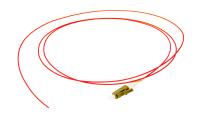 China OM2 / OM3 Fiber Optic Pigtail 900um Tight Buffer Low Insertion Loss for sale