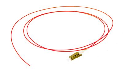 China OM2 / OM3 Fiber Optic Pigtail 900um Tight Buffer Low Insertion Loss for sale