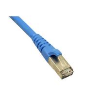 China Flexible Cat6a Patch Cables Pure 100 % Copper 23 AWG Stranded Cable for sale