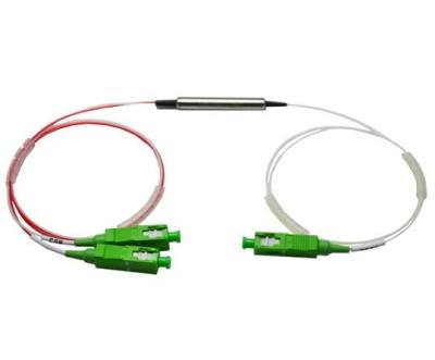 China 3 Ports Wavelength Division Multiplexer FWDM 1310 / 1490 / 1550 Nm ASB Box for sale