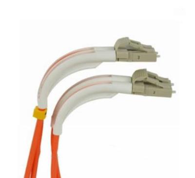 China 90 Degree Angled Boot LC SC Fiber Patch Cord OD 2.0/3.0mm Boot Diameter Durable for sale