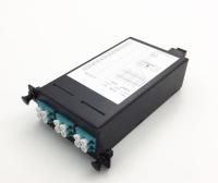 China Pre Assembled MPO MTP Patch Cord 12 Ports OM3 Duplex LC High Density Cassettes for sale