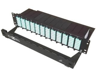 China 12 Separate Modules MPO MTP Patch Cord Distribution Panel Box 19